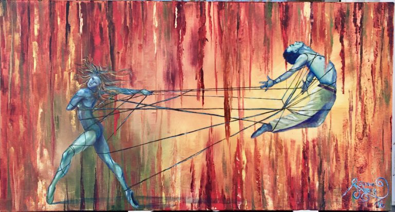 Acrylic Social Justice Paintings | Janine Åberg | Art By Janine